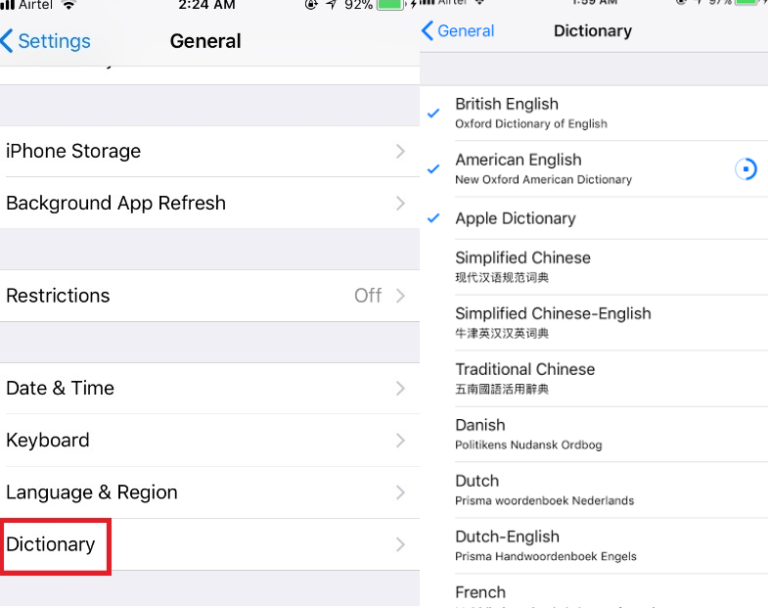 How To Add New Languages To Dictionary on iOS?