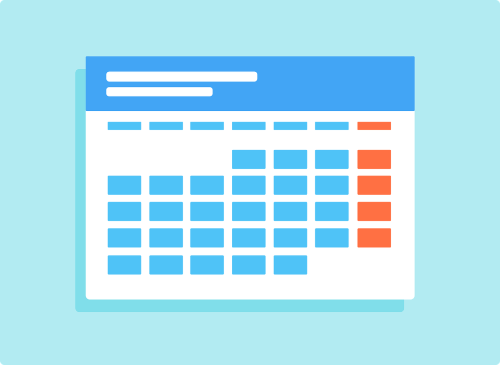 5 Ways to Have a Realistic Schedule with a Printable Calendar |TechEntice