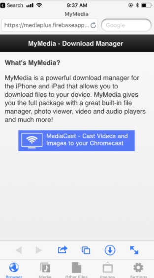MyMedia - A Great Download Manager App for iPhone | TechEntice