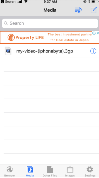 MyMedia - A Great Download Manager App for iPhone | TechEntice