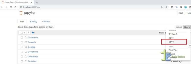 How to make Jupyter Notebook to run on GPU? | TechEntice