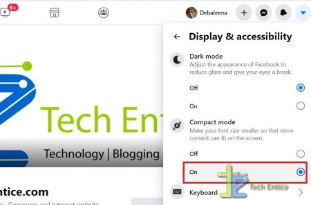 How To Enable Compact Mode On Facebook For Desktop?