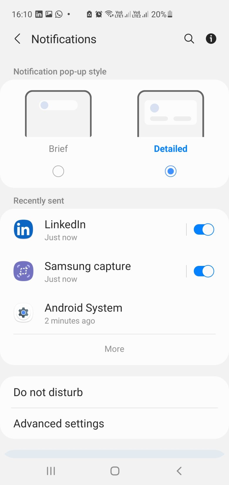 How To Display App Notifications In Brief In Android?