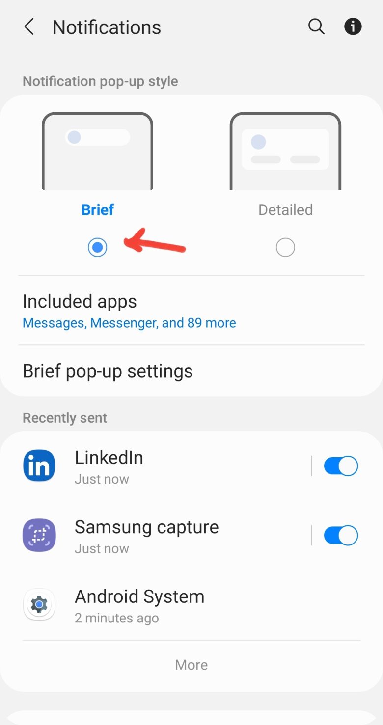 How To Display App Notifications In Brief In Android?
